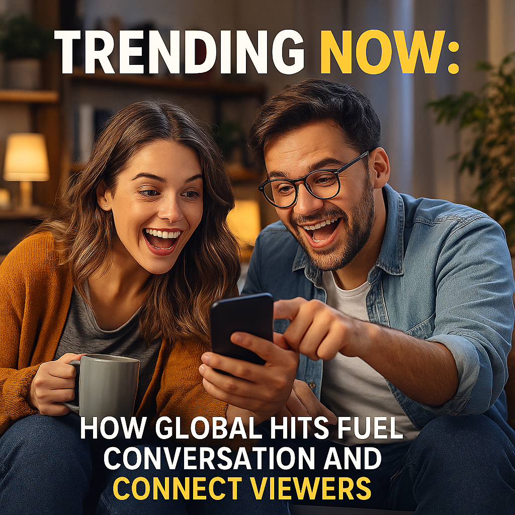 Trending Now: How Global Hits Fuel Conversation and Connect Viewers